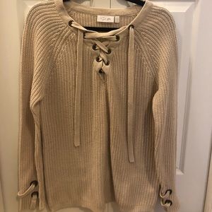 RD Style | Sweaters | Rd Style Lace Up Sweater | Poshmark
